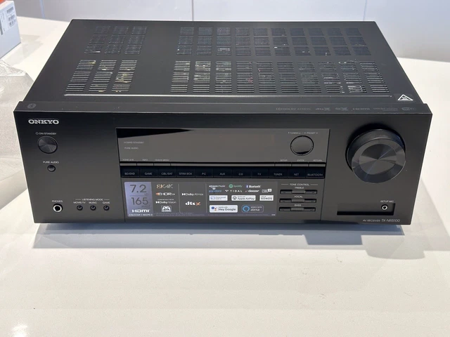 ONKYO TXNR5100 TX-NR5100 7.2 Channel 8K Ultra HD Network AV Receiver ...