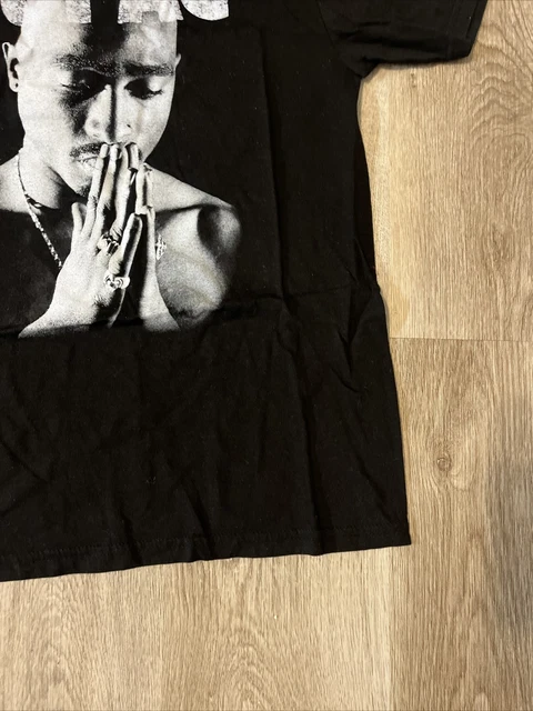 TUPAC SHAKUR MEN'S Official Licensed 2Pac Prayer Graphic Hip Hop Rap ...
