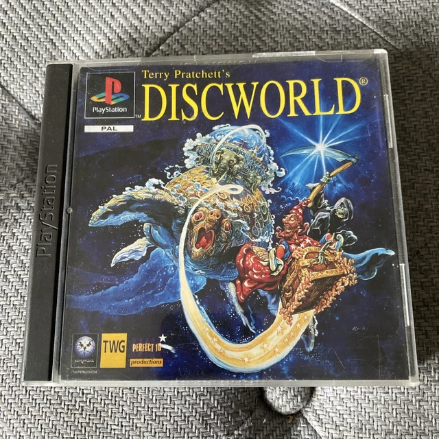 RARE - TERRY Pratchett's Discworld PS1 Playstation Complete Instruction ...