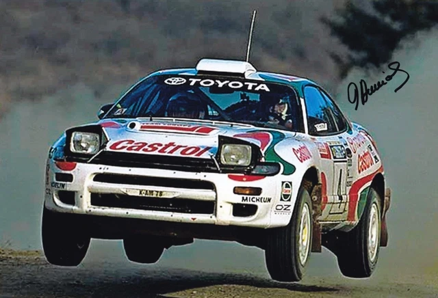 DIDIER AURIOL 1994 WRC Champion hand autographed 8x12 photo Rally ...