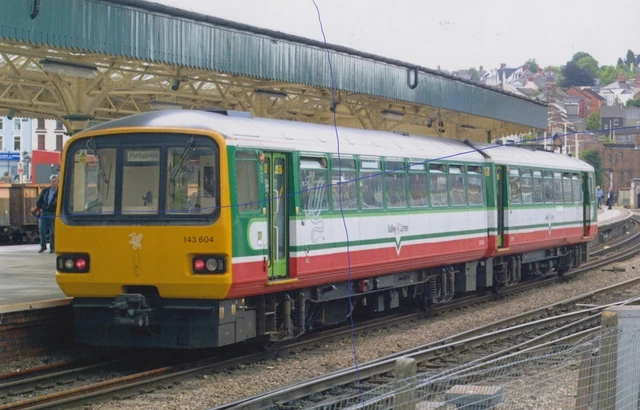 RAILWAY TRAIN PHOTO Dmu Picture Class 143 Pacer Photograph 143604 At ...
