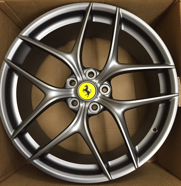 ORIGINAL FERRARI F12 Rims FORGED WHEELS Kit 20' Rims Circles 9.5 + 11.5 ...