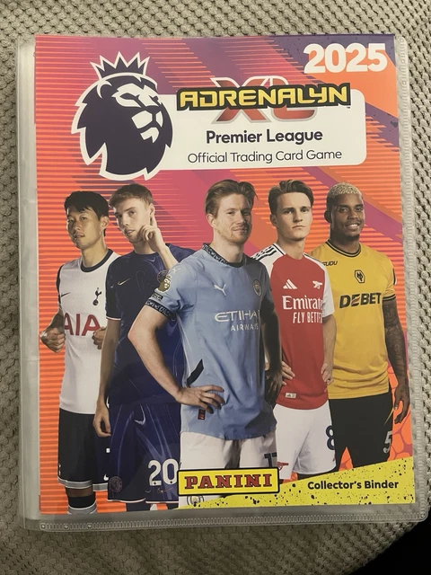 PANINI ADRENALYN XL PREMIER LEAGUE 2025 Folder, Checklist & 218 ...