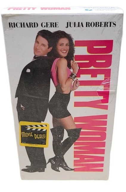 PRETTY WOMAN FACTORY Sealed VHS 1990 Touchstone Home Video Julia ...