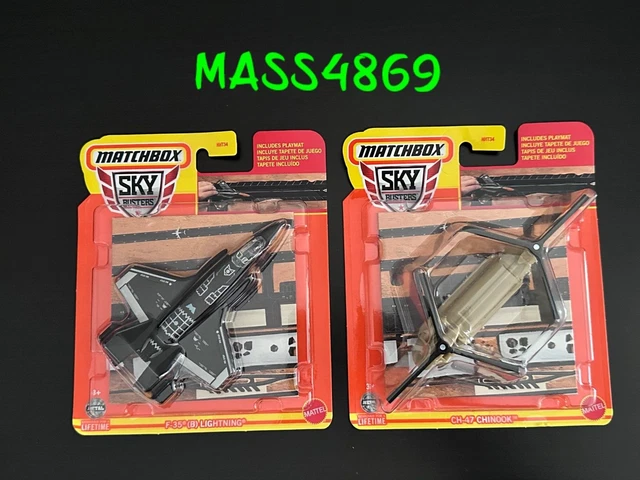 MATCHBOX 2024 SKY Busters F-35 Lightning #21 Lockheed Martin & #01 ...