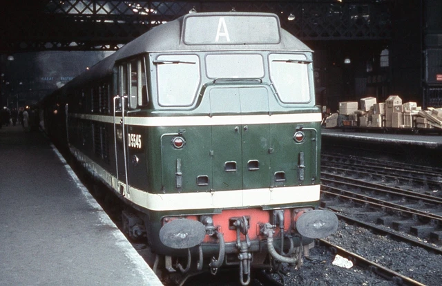 COLOUR RAIL SLIDE, DE2437, Brush type 2, later class 31, D5545 ...