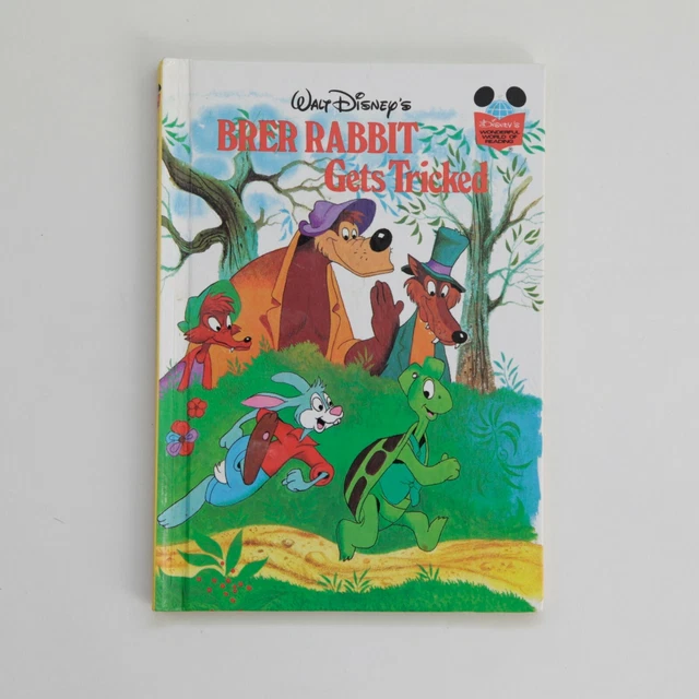 VINTAGE DISNEY’S WONDERFUL World Of Reading Brer Rabbit Gets Tricked ...