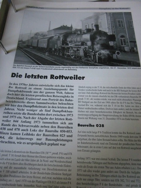 DOKUMENTATION BAHNBETRIEBSWERKE 2 Die letzten Rottweiler 18S EUR 8,39 ...