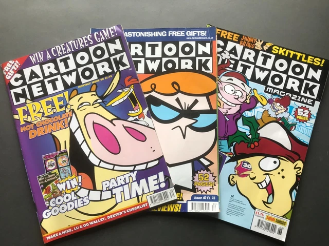 CARTOON NETWORK MAGAZINES x 3 Issues 30/40/68 £21.52 - PicClick UK