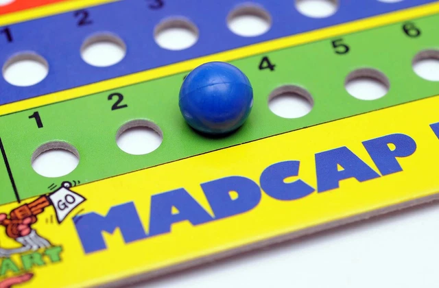 VINTAGE TOMY MADCAP Marathon Game Spare Blue Ball Mad Cap $3.76 - PicClick