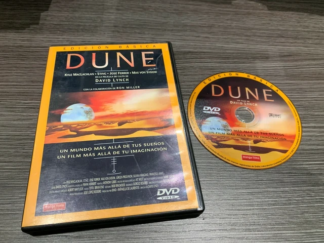 DUNE DVD DAVID Lynch Kyle Maclachlan Sting Jose Ferrer Max Von Sydow ...
