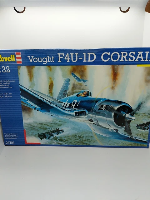 Revell 1 32 Scale F4u 1d Vought Corsair Vintage Model Kit 04781 Ob