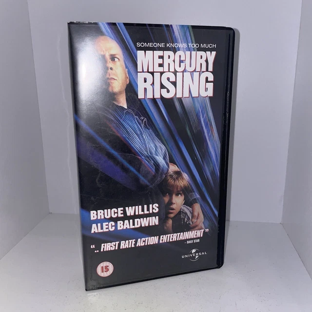 MERCURY RISING BRUCE Willis, Alec Baldwin VHS Video Tape £2.99 ...