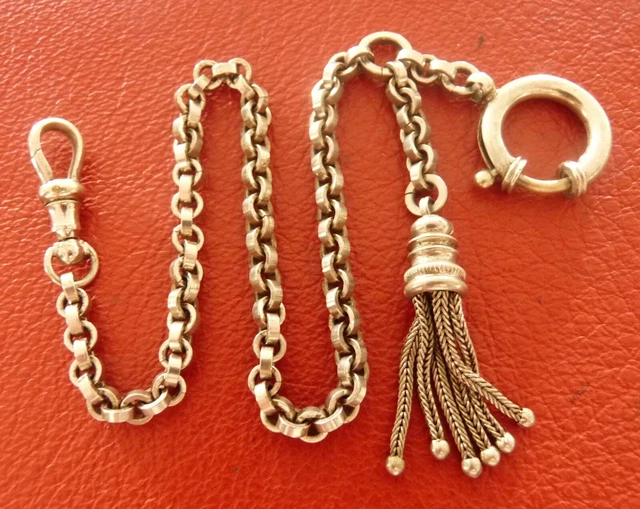 ANCIENT OLD XIX Chain Of Watch Pocket Chaine De Montre Ancienne ...