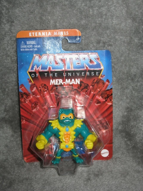 HE-MAN MASTERS OF the Universe ~ Eternia Minis ~ MER-MAN MERMAN ~ MOSC ...