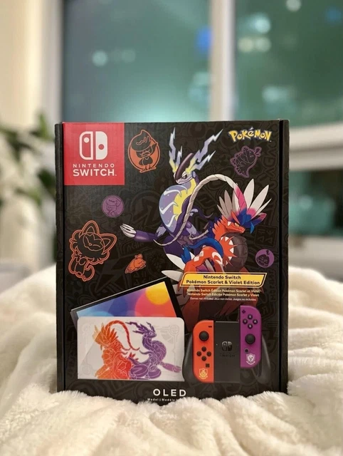 NINTENDO SWITCH OLED: Pokemon Scarlet and Violet Edition (IN HAND SHIPS ...