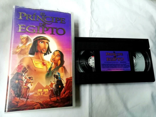 EL PRÍNCIPE DE Egipto Cintas Video VHS Dreamworks Pal Animacion Español EUR 12,50 - PicClick DE