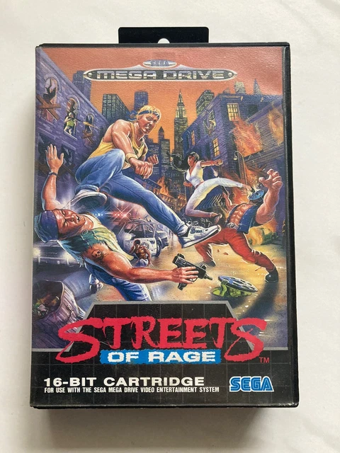 JEU VIDEO VINTAGE sega mega drive streets of rage avec boite EUR 40,00 ...