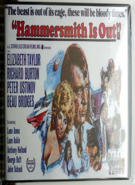 HAMMERSMITH IS OUT Richard Burton Elizabeth Taylor 1972 DVD £5.99 ...