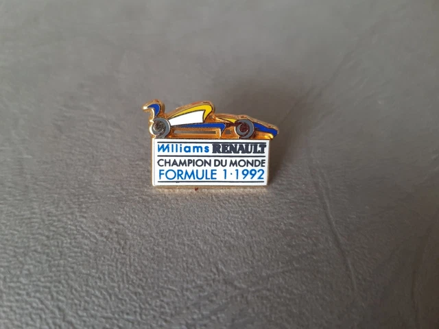 PIN'S F1 / Formule 1 / Formula one - Williams Renault champion Arthus Bertrand EUR 2,90 ...