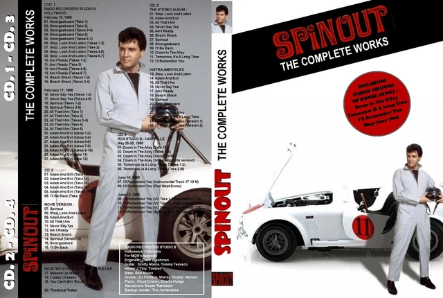 ELVIS PRESLEY - Spinout - Box 4 CD EUR 39,90 - PicClick FR