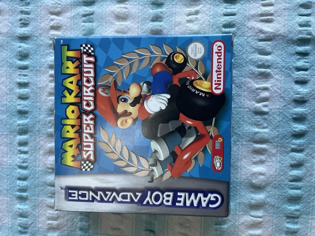 MARIO KART SUPER Circuit Nintendo Game Boy Advance PAL UK Cartridge ...