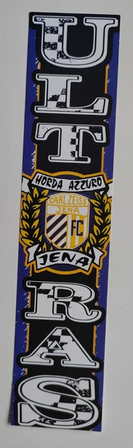 AUFKLEBER HORDA AZZURO Carl-Zeiss-Jena Ultras Sticker *Sammler* Fußball ...