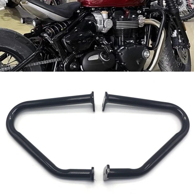 MOTORCYCLE ENGINE GUARD Crash Bar For Triumph Bonneville T100 T120 ...