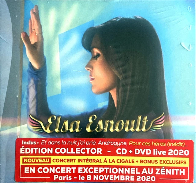 CD ALBUM+DVD LIVE Digibook Elsa Esnoult 4 Edition Collector Limitee ...
