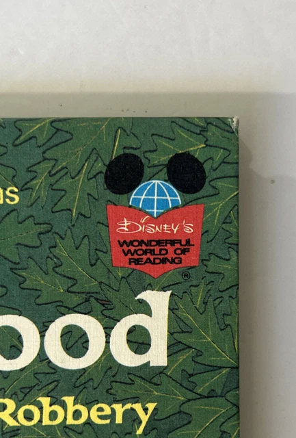 VINTAGE 1974 DISNEYS Robin Hood & The Great Coach Robbery Children’s ...