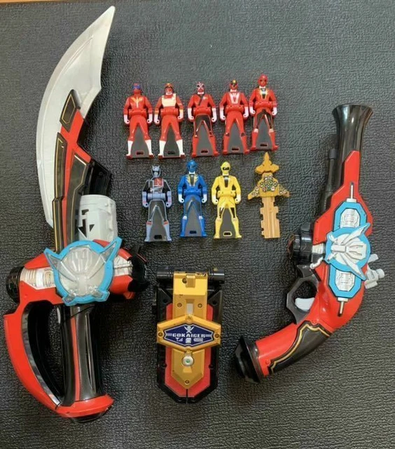 POWER RANGERS SUPER Megaforce Gokaiger DX Sword Gun Ranger Key Morpher ...