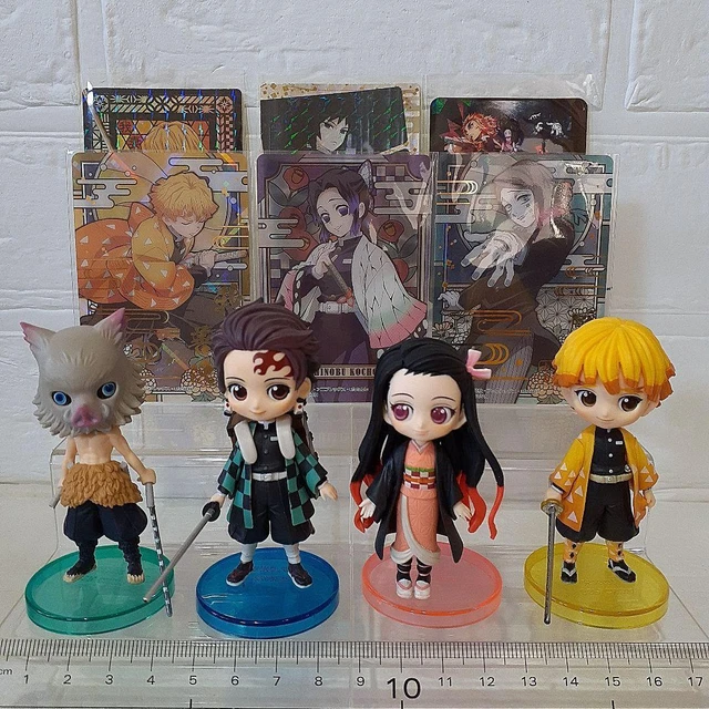 DEMON SLAYER FIGURE Card Tanjiro Nezuko Zenitsu Inosuke Shinobu Tomioka ...