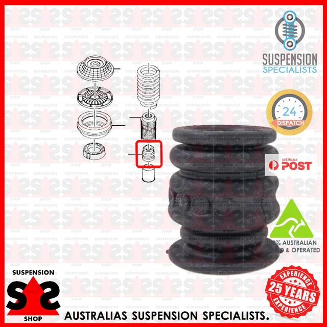 FRONT AXLE RUBBER Buffer, Suspension Suit VW Transporter VR6 3.2 TRANSPORTER T5 EUR 24,46 ...