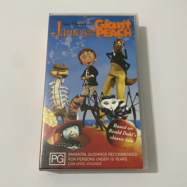 * JAMES AND the Giant Peach VHS Tape - Walt Disney Home Video - 1996 ...