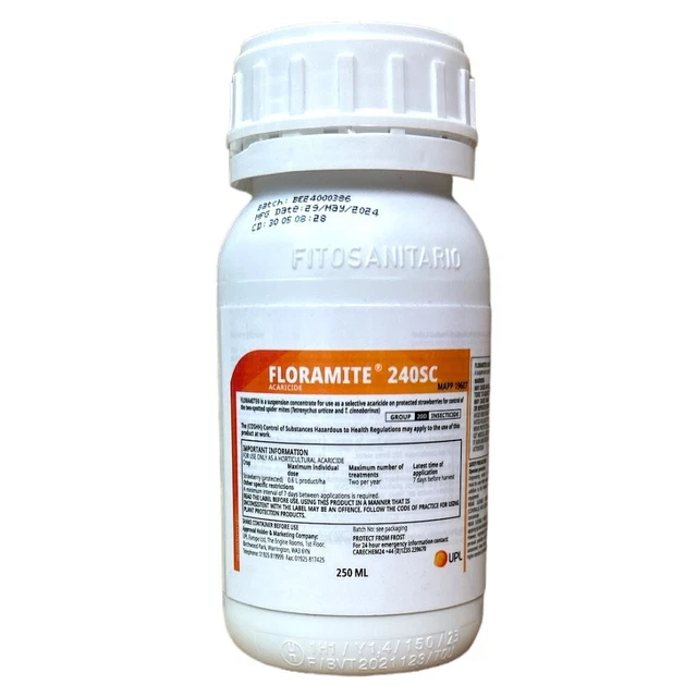 FLORAMITE 240 SC Spider Mite Acaricide Pest Control Concentrate Spray ...