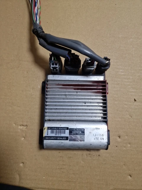 GENUINE TOYOTA LAND Cruiser Hilux Avensis Rav-4 Injector Driver 89871 ...