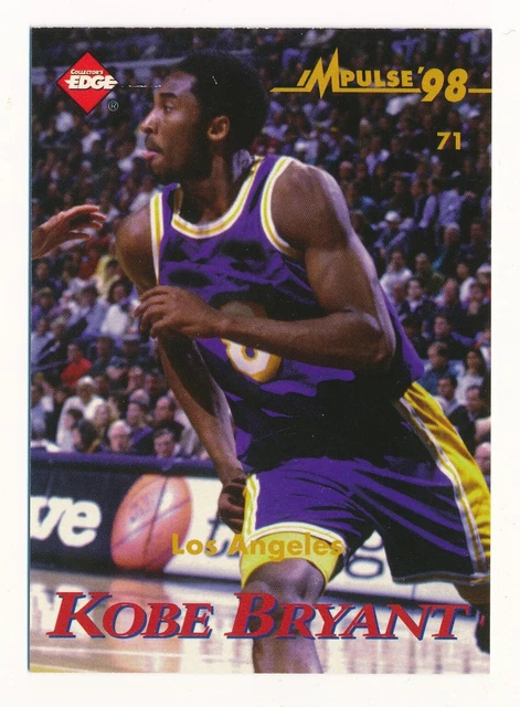 KOBE BRYANT 1998 Collector's Edge Impulse #71 Tobe Bailey *Los Angeles ...