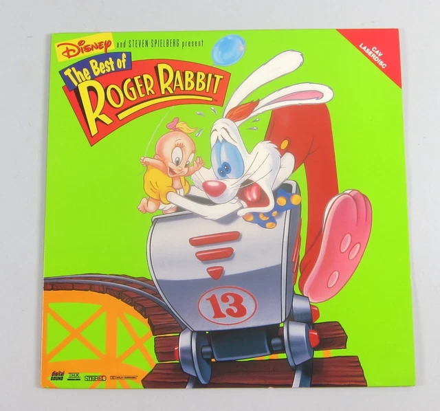 LASERDISC - THE Best Of Roger Rabbit. CAV LD. Recalled By Disney £120. ...