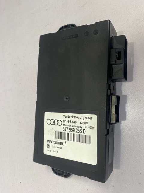AUDI TT RS Convertible Roof ECU Module 2010 TTRS 8j7959255 £149.99 ...