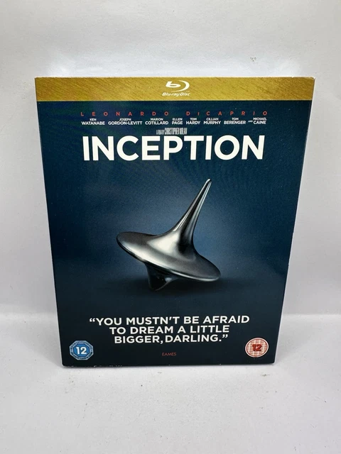 INCEPTION BLU-RAY (2013) Leonardo DiCaprio - HMV Iconic Moments ...