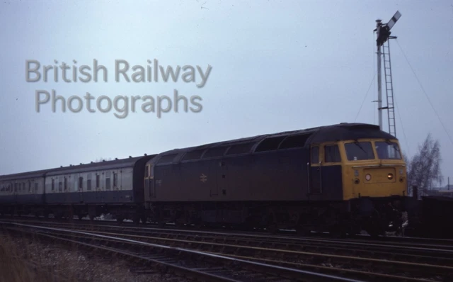 35MM SLIDE BR British Railways Diesel Loco 47407 Class 47 at Lincoln 1981 £4.99 - PicClick UK