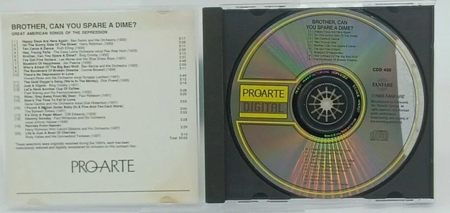 &BROTHER CAN YOU Spare A Dime" - Great American Songs Of The Depression ...