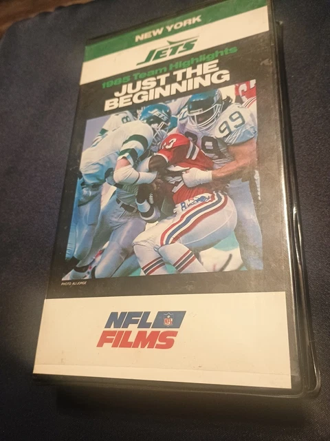 1985 NEW YORK JETS HIGHLIGHTS VHS NFL 1986 1987 1988 1989 AL TOON O ...