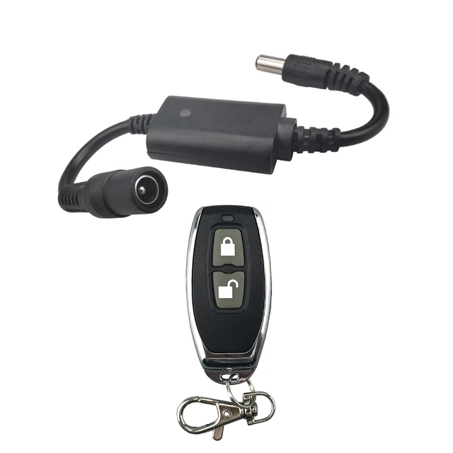 DC CONNECTOR DC 3.7V-12V Wireless RF Remote Control Switch Wireless ...