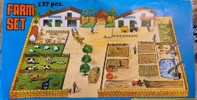 MARX VINTAGE MODERN FARM SET PLAYSET bundle £26.68 - PicClick UK