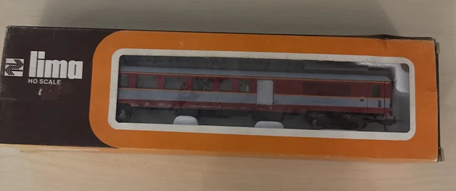 LIMA HO GAUGE Coach/Carriage Burgundy and Grey Number 9311 £8.66 ...
