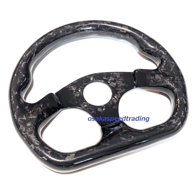 RARE FORGED CARBON Fiber Steering Wheel 32 Handle Usdm Jdm 35 33Cm $729 ...