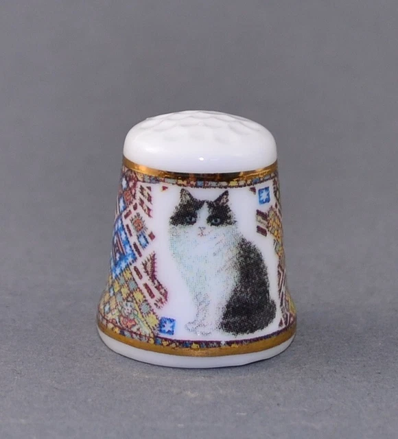 MAYFAIR EDITIONS ALPHABET Of Cats Thimble Letter R £13.90 - PicClick UK