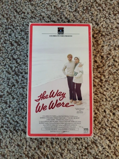 VINTAGE THE WAY We Were VHS 1973 with Redford & Streisand Side-loader ...