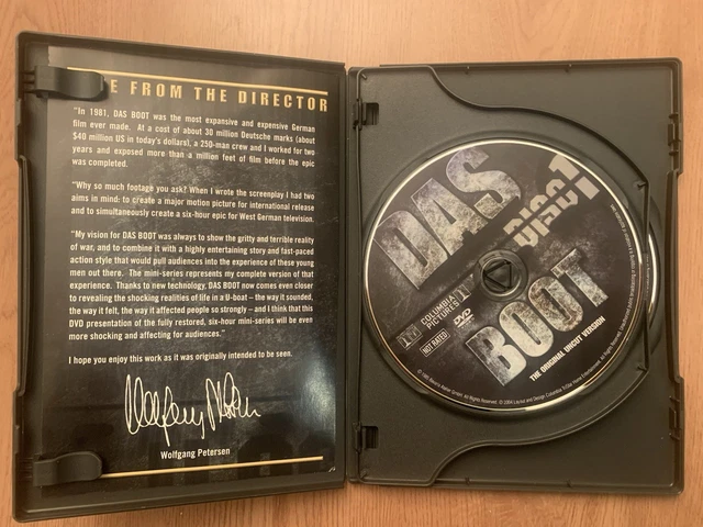 DAS BOOT - The Original Uncut Version - DVD - Region 1 £1.16 - PicClick UK